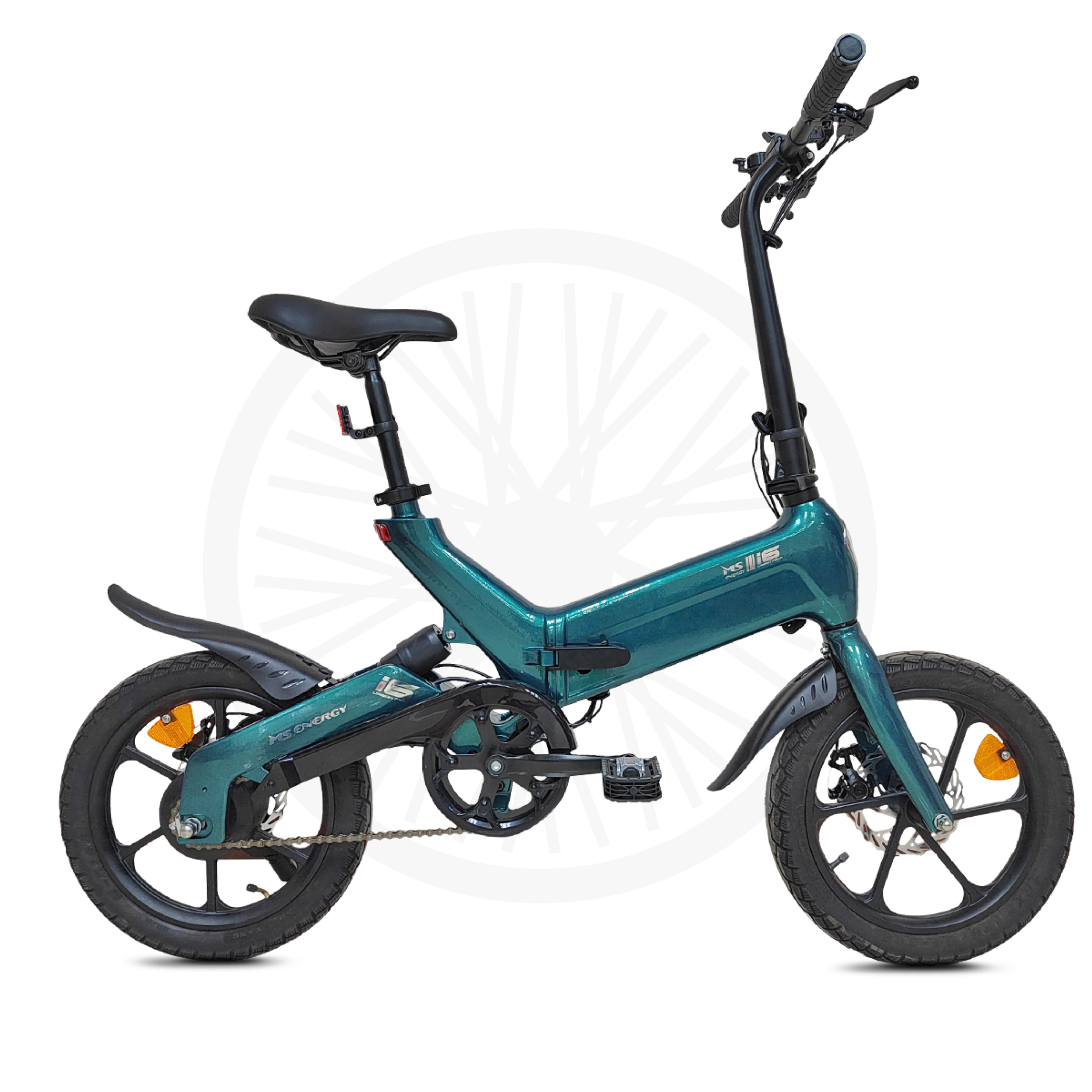 Ms Energy i6 - Mini vélo électrique pliable 25Kmh - Tec & Way